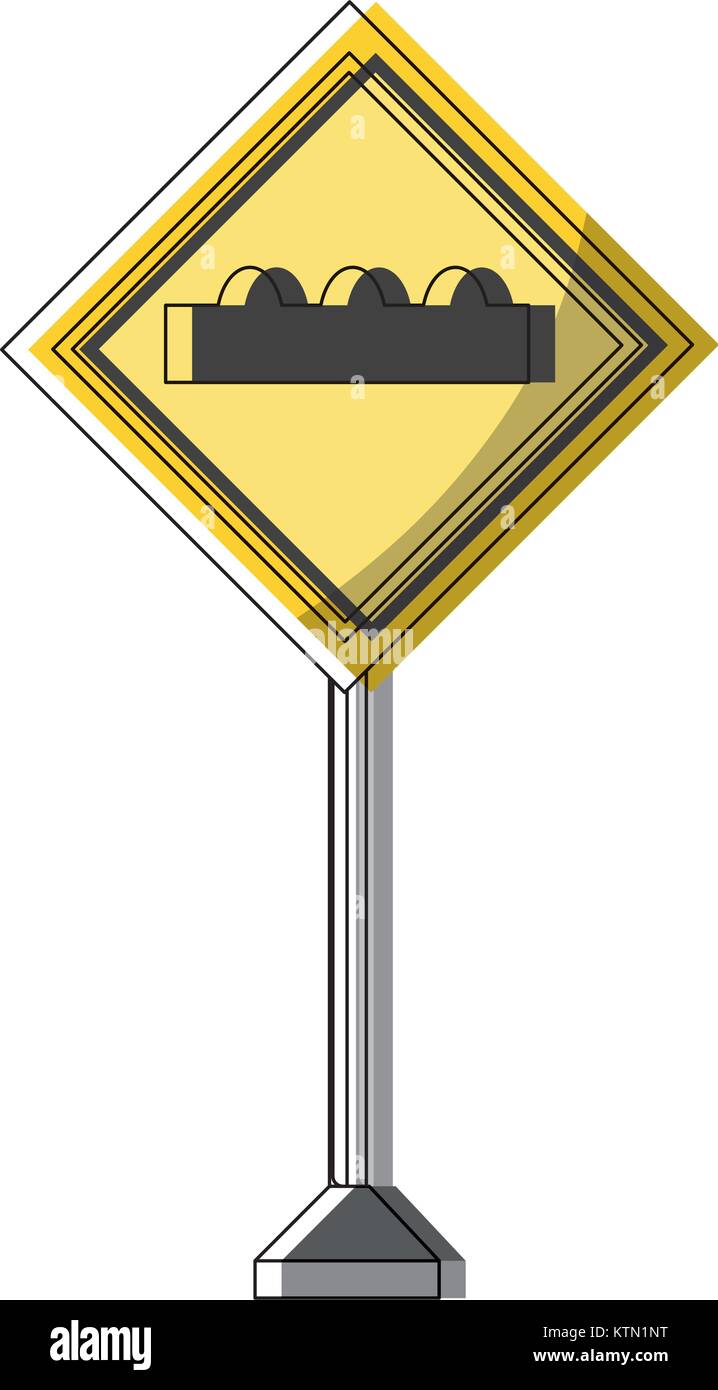 warning road signs design Stock Vector Image & Art - Alamy