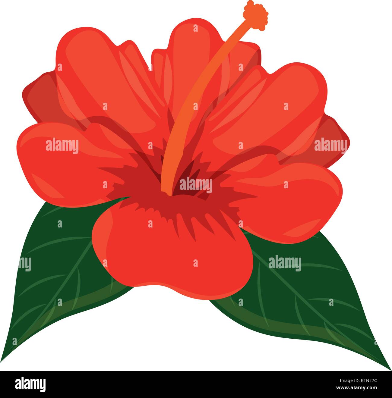 exotic and tropical flower vector illustration design Stock Vector ...