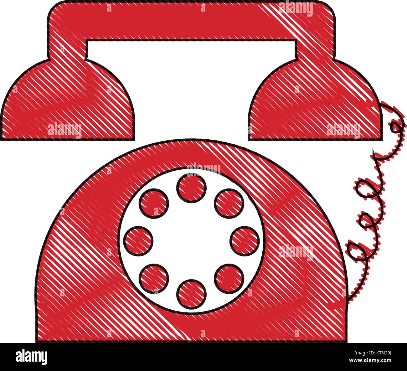 retro telephone icon Stock Vector Image & Art - Alamy