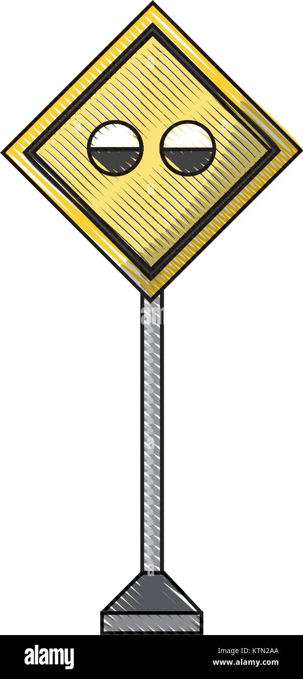 warning road signs design Stock Vector Image & Art - Alamy