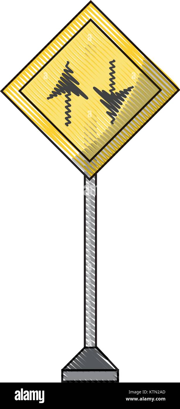 warning road signs design Stock Vector Image & Art - Alamy