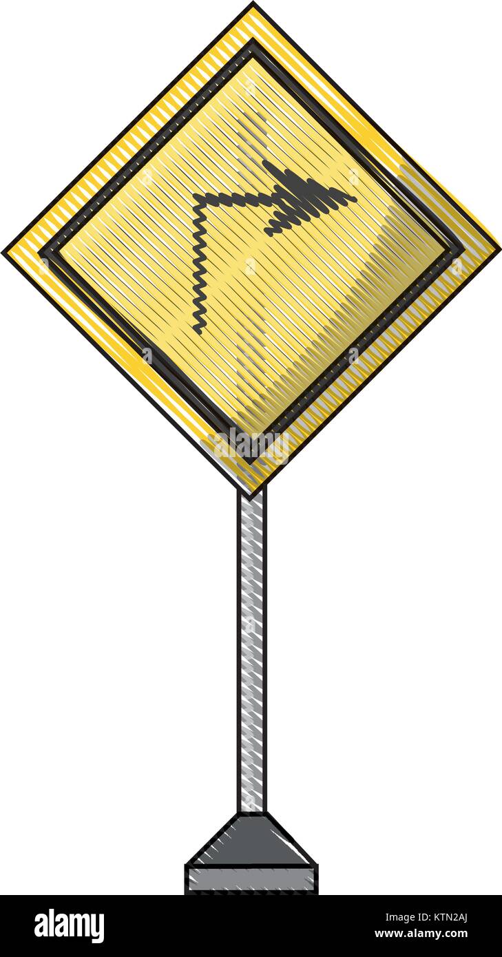 warning road signs design Stock Vector Image & Art - Alamy