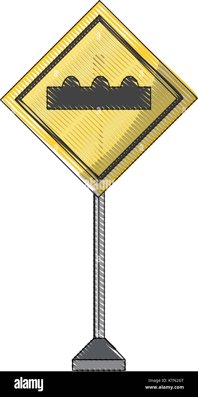 warning road signs design Stock Vector Image & Art - Alamy