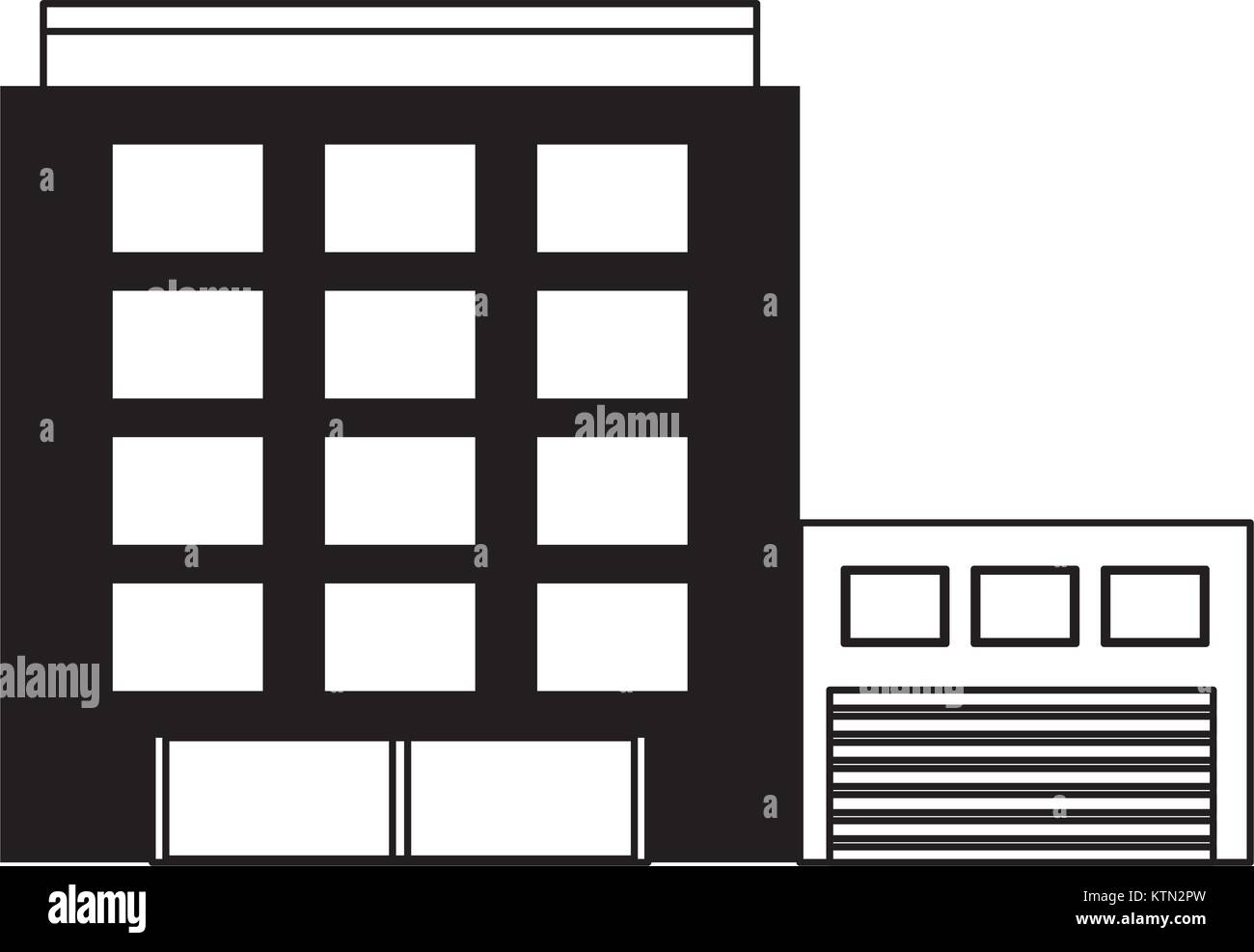 industrial building icon Stock Vector Image & Art - Alamy
