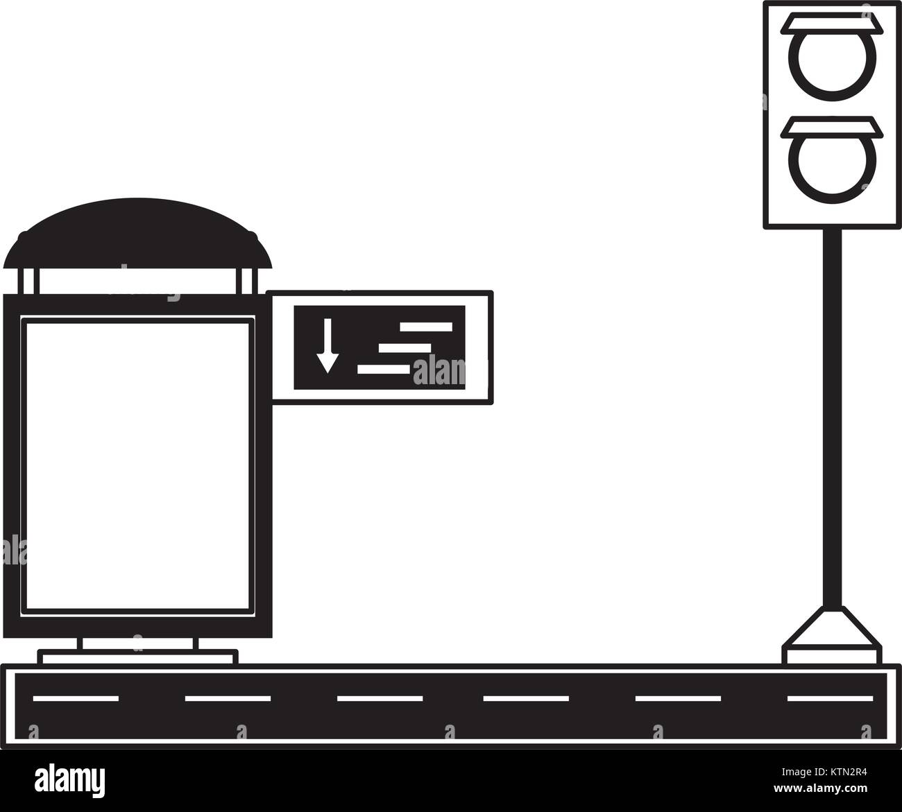 bus stop design Stock Vector Image & Art - Alamy