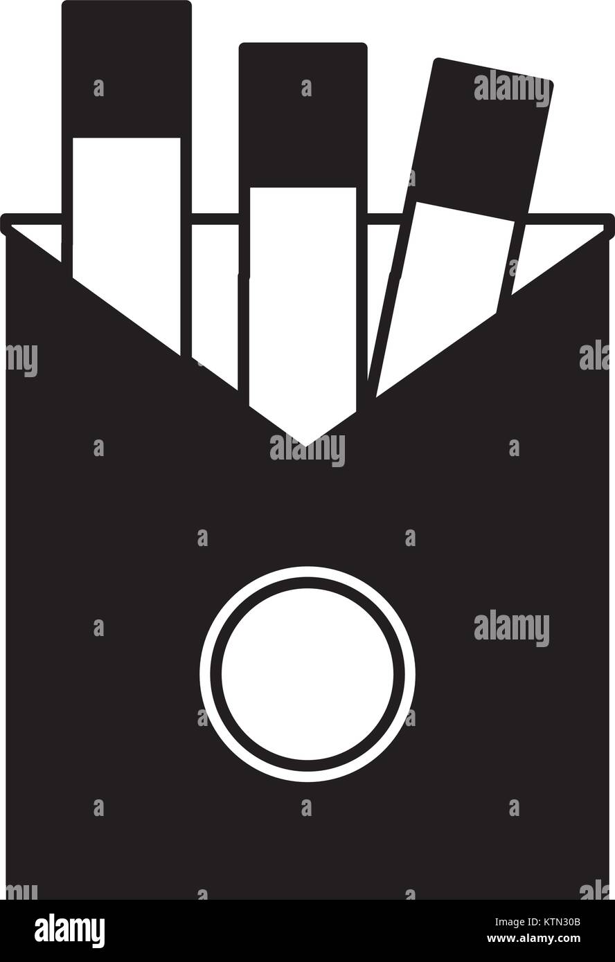 cigarette pack icon Stock Vector Image & Art - Alamy