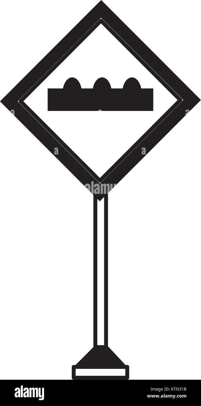 warning road signs design Stock Vector Image & Art - Alamy