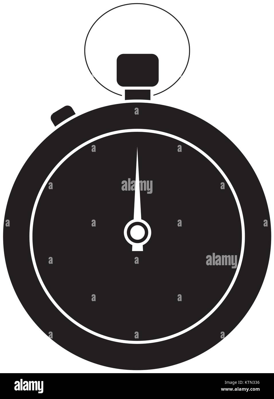 clock time stopwatch business icon vector illustration Stock Vector ...