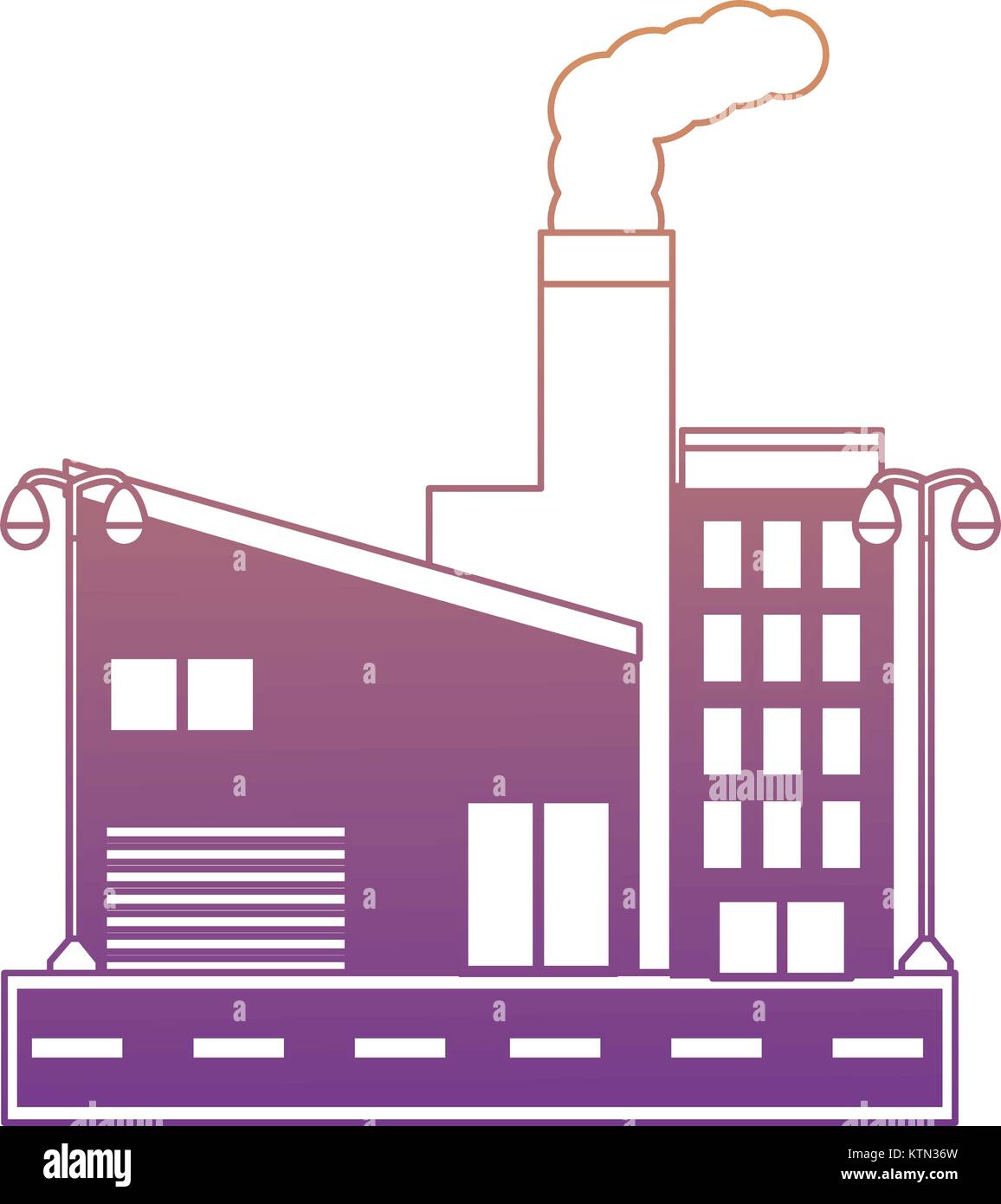 industrial building icon Stock Vector Image & Art - Alamy