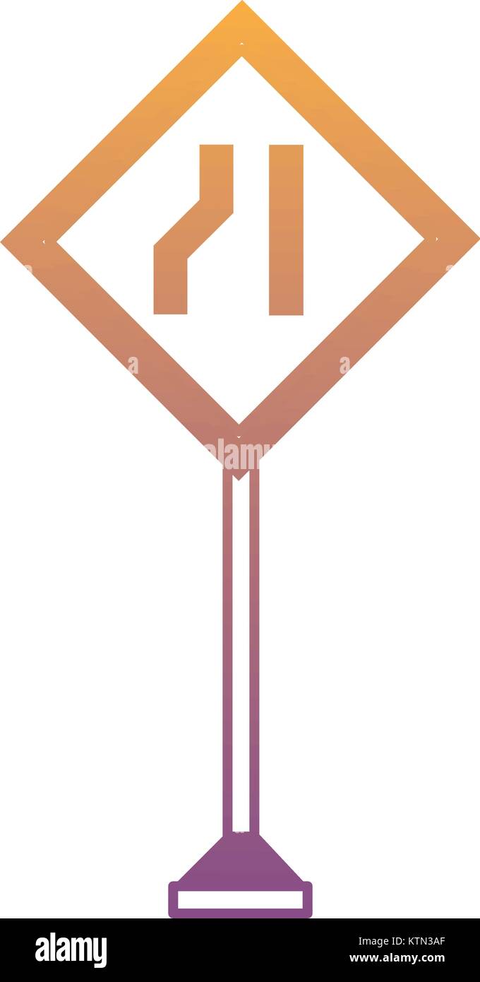 warning road signs design Stock Vector Image & Art - Alamy