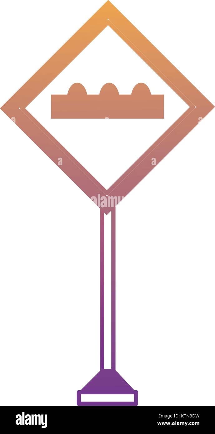 warning road signs design Stock Vector Image & Art - Alamy