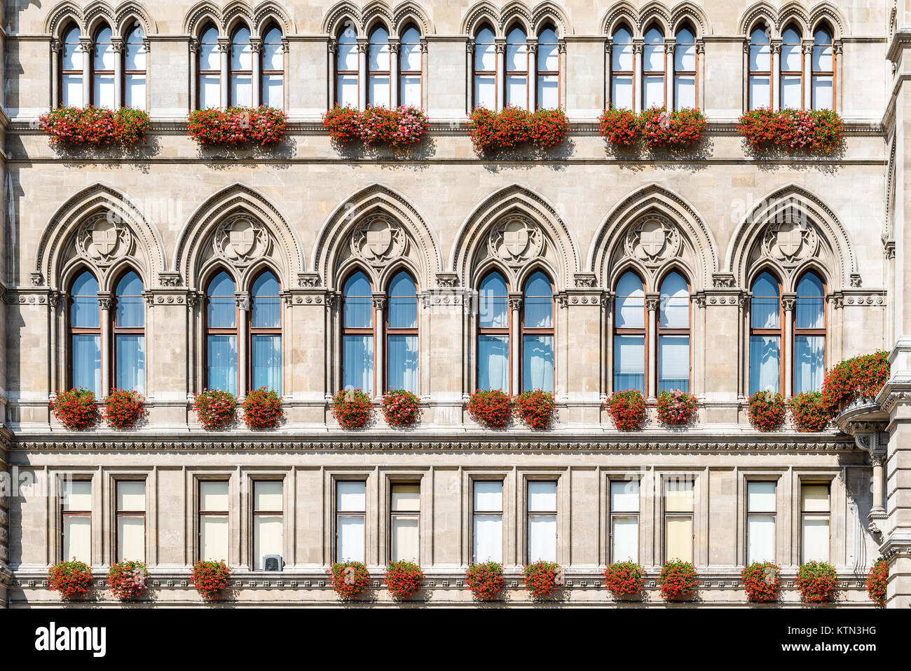 Rathaus building in Vienna Stock Photo - Alamy