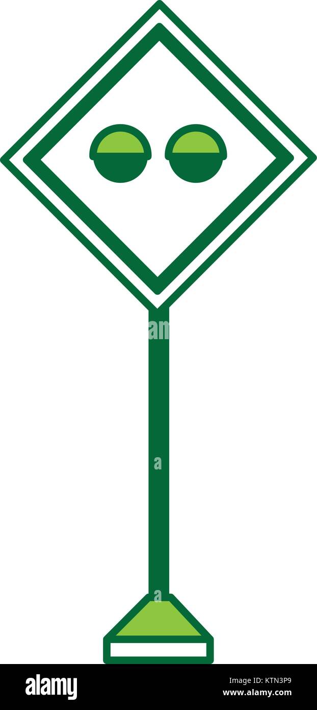 warning road signs design Stock Vector Image & Art - Alamy