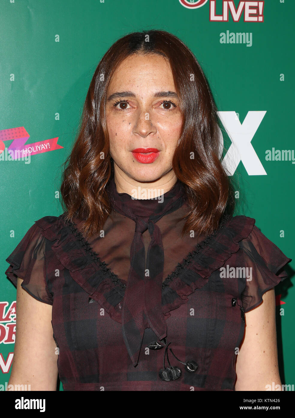 FOX's 'A Christmas Story Live!' Lighting Event Featuring: Maya Rudolph ...