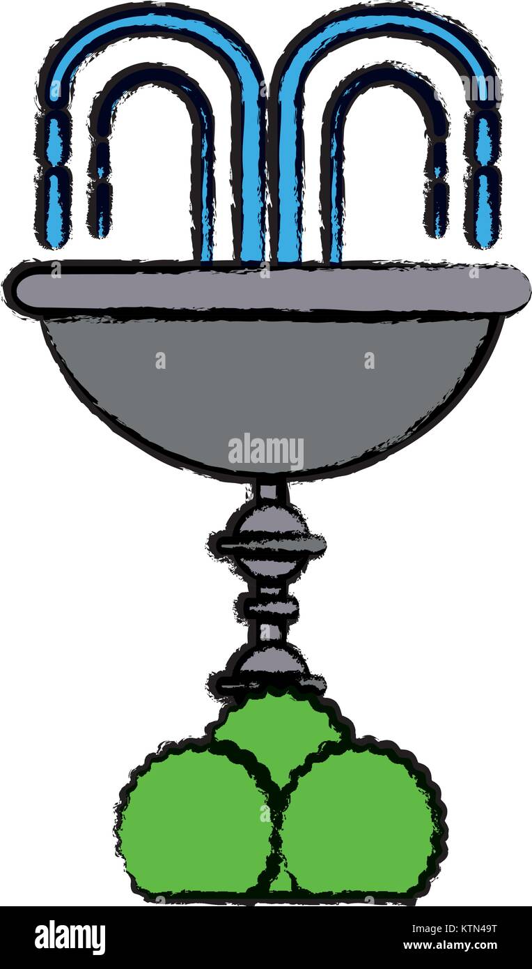 water fountain design Stock Vector Image & Art - Alamy