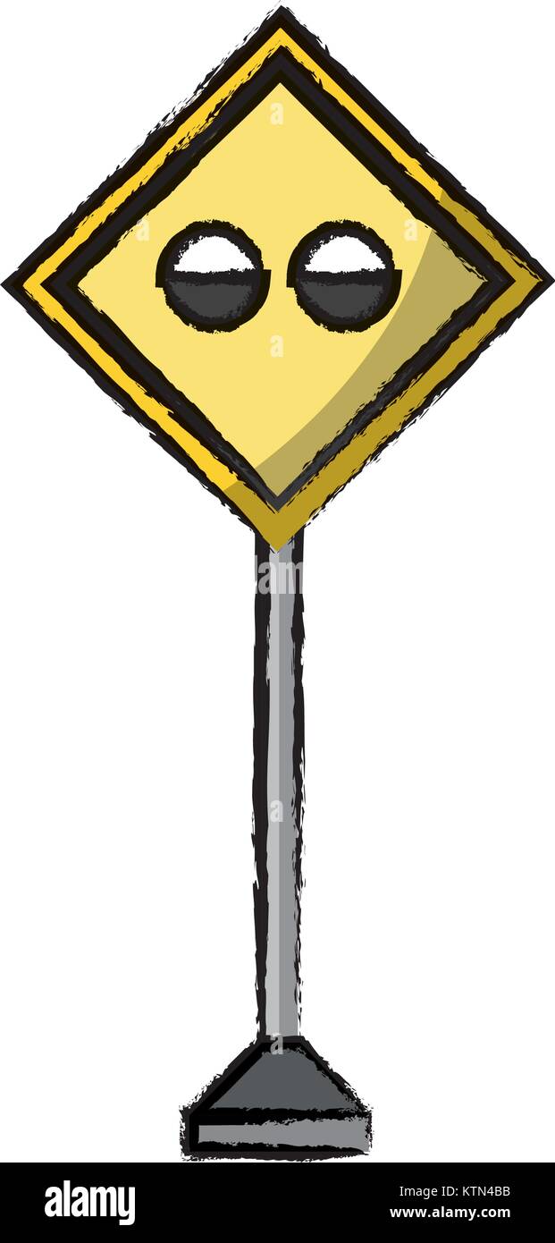 warning road signs design Stock Vector Image & Art - Alamy
