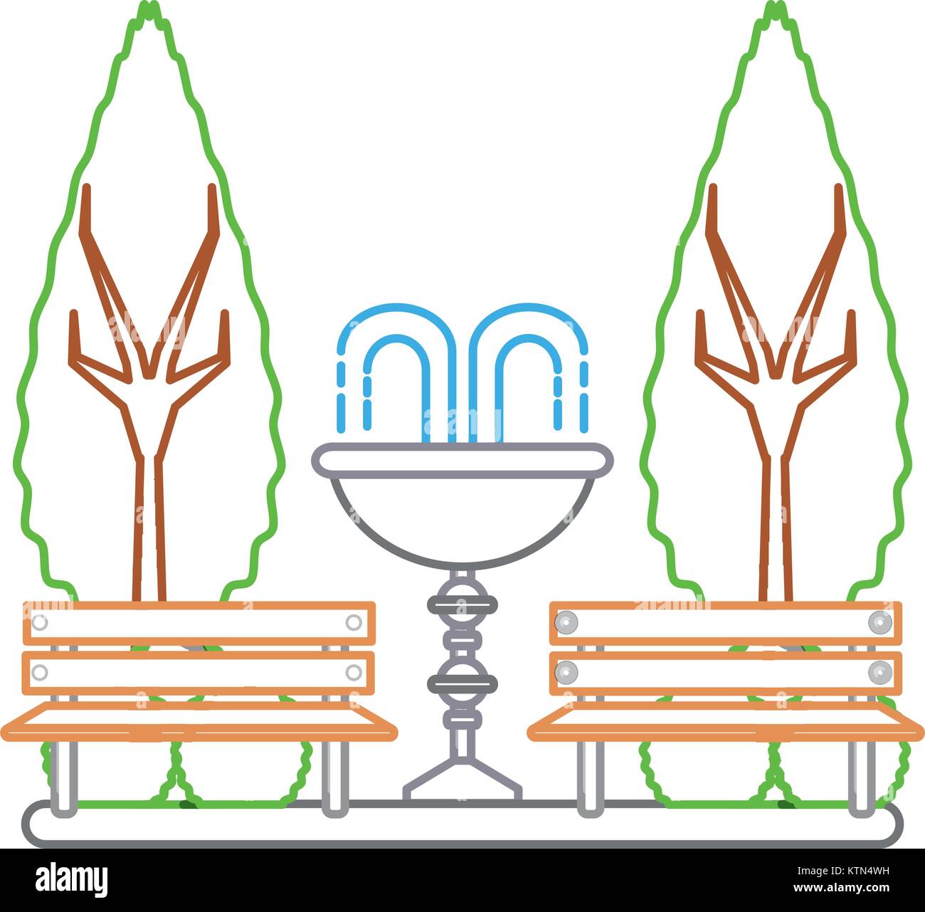 water fountain design Stock Vector Image & Art - Alamy
