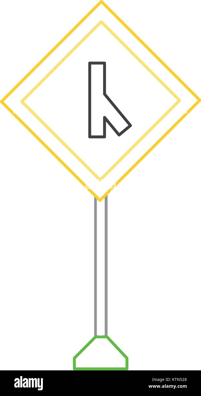 warning road signs design Stock Vector Image & Art - Alamy