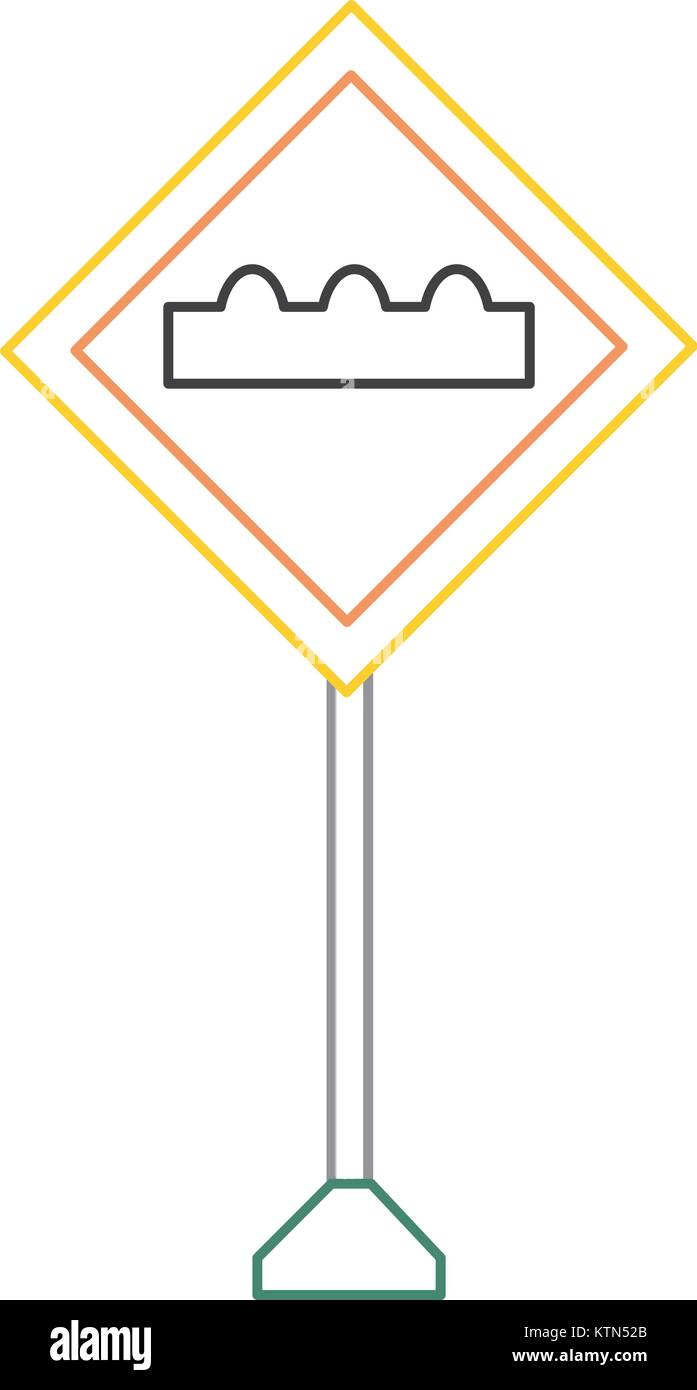 warning road signs design Stock Vector Image & Art - Alamy