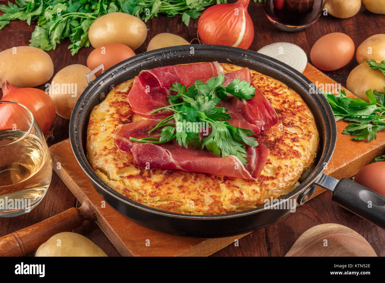 Tortilla De Jamón Estefania (@vargasavour_recipes) Cheese Ham Wrap