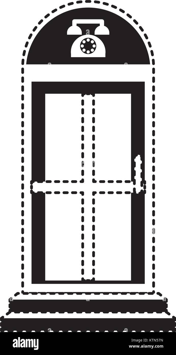 telephone box icon image Stock Vector Image & Art - Alamy