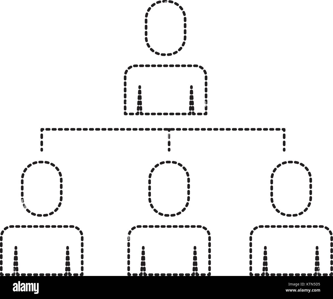 Hierarchical organization Stock Vector Images - Alamy