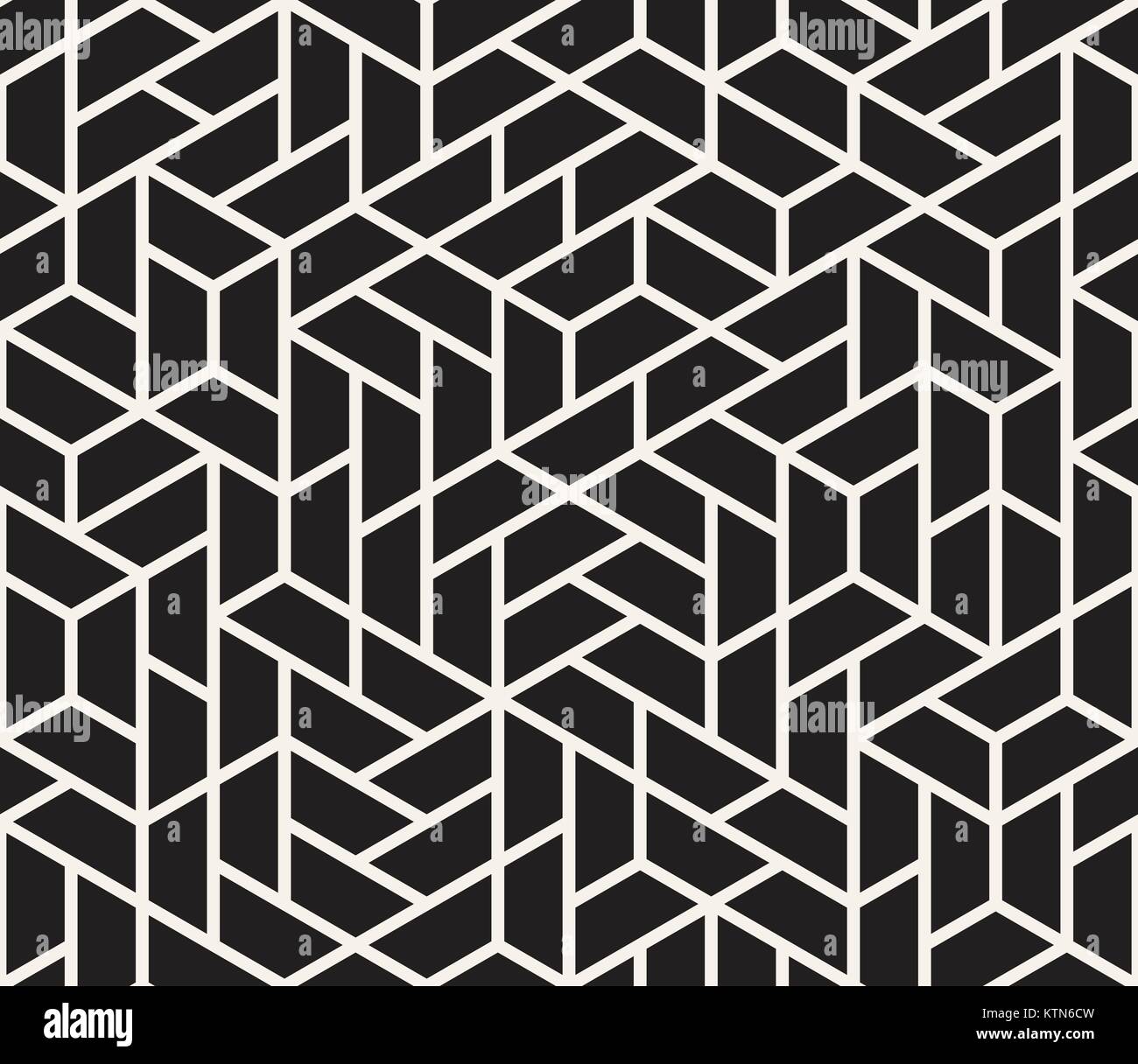 Vector seamless pattern. Modern stylish texture. Repeating geometric ...