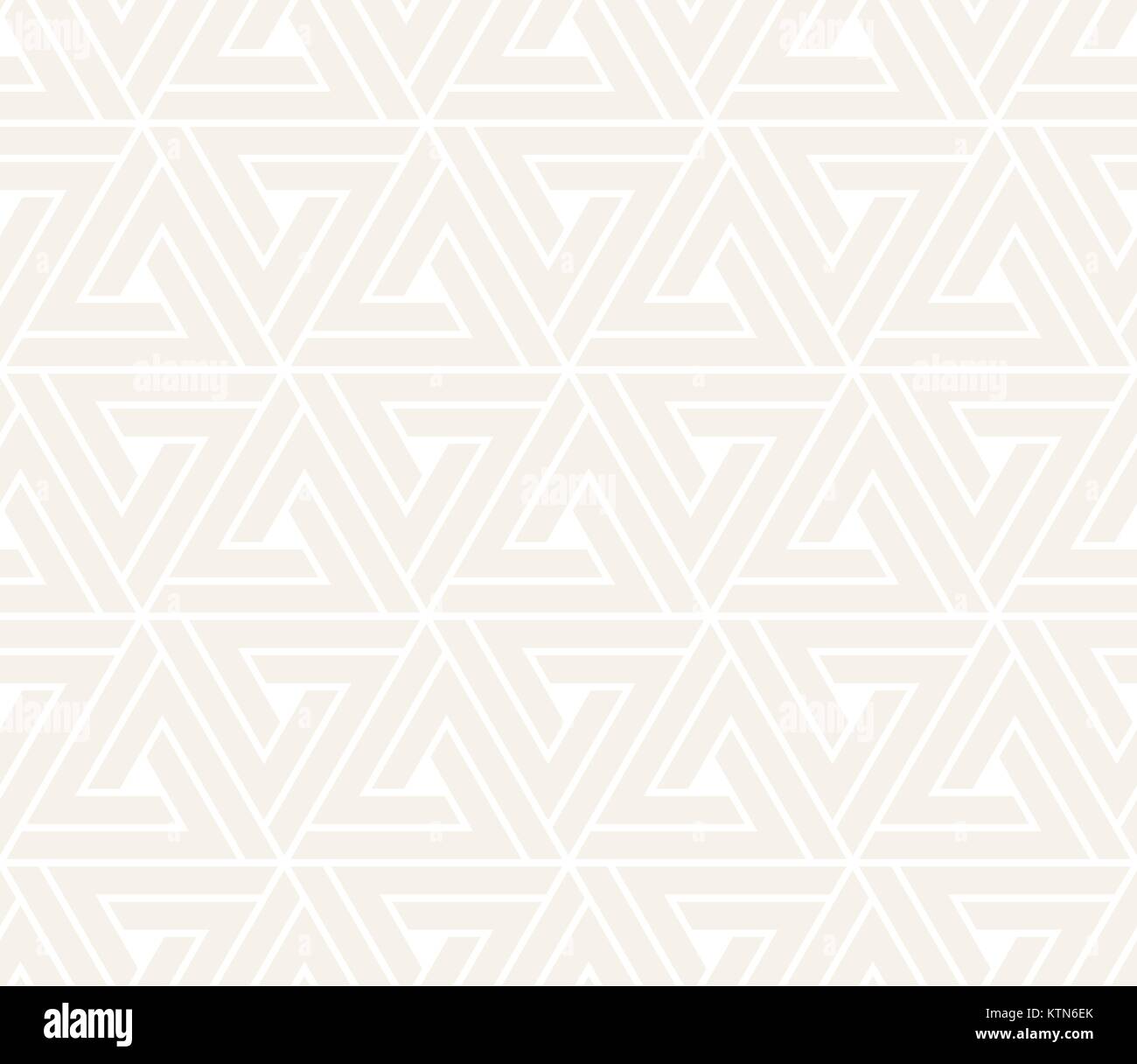 Vector seamless pattern. Modern stylish texture. Repeating geometric tiles from striped triangle ...