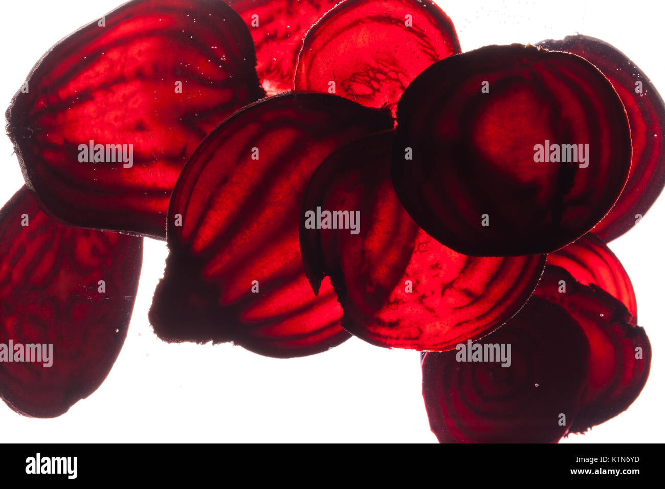 sliced raw beet Stock Photo - Alamy