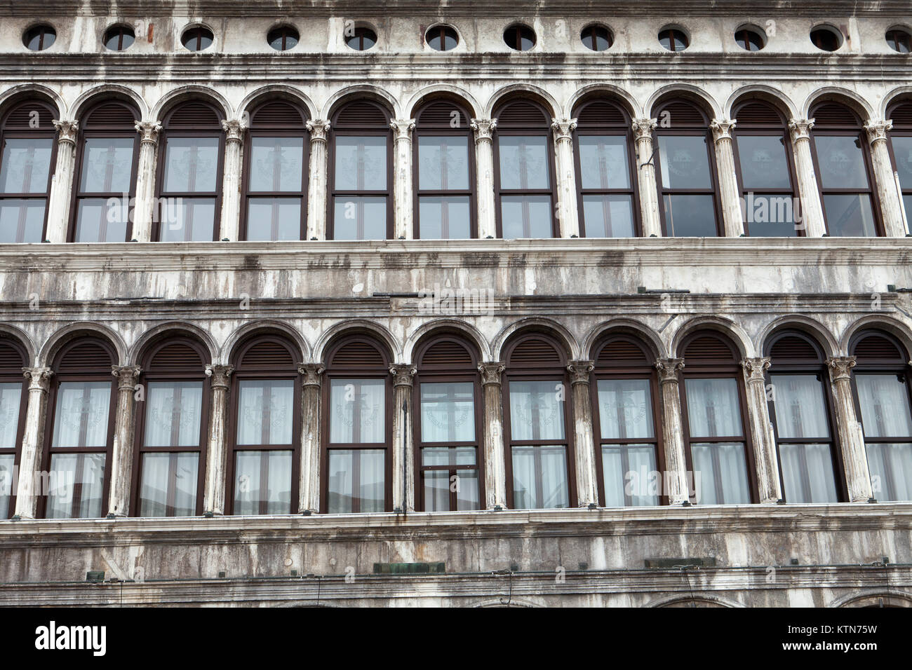 Venice - Procuratie Vecchie on the north side of the St Mark's Square ...