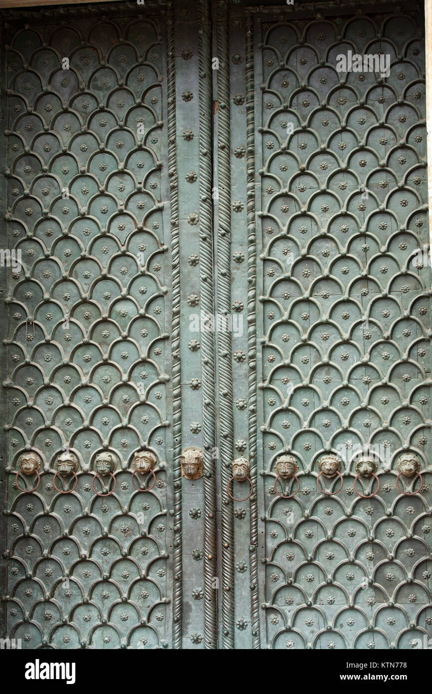 Venice - door from bronze to the cathedral of St Mark Stock Photo - Alamy