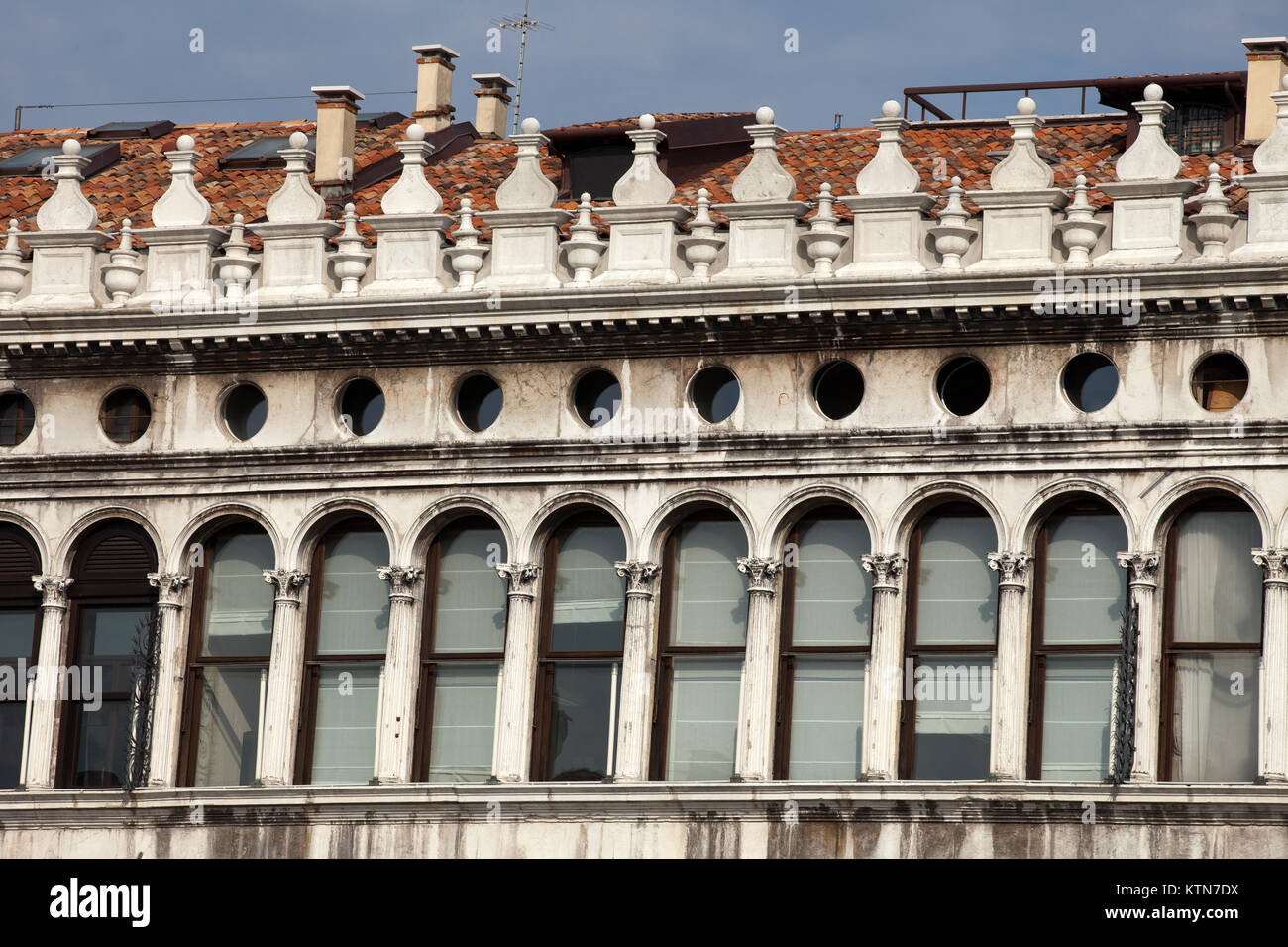 Venice - Procuratie Vecchie on the north side of the St Mark's Square ...