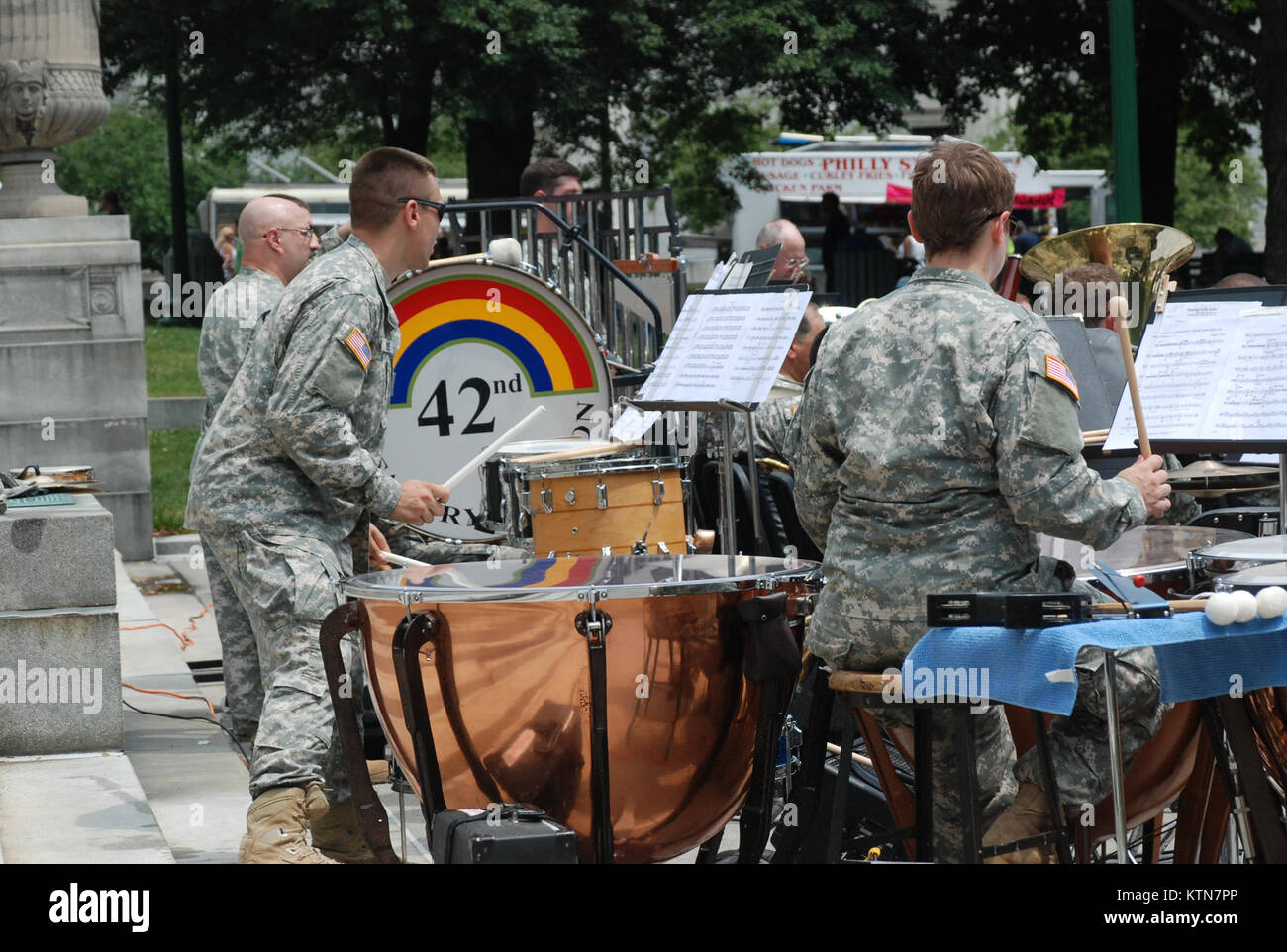 ALBANY, N.Y. -- Members of the New York Army National Guard's 42nd ...