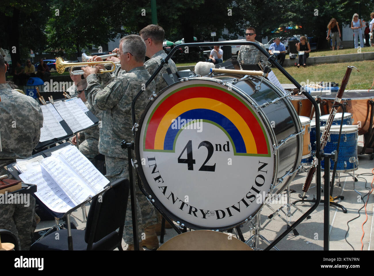 ALBANY, N.Y. -- Members of the New York Army National Guard's 42nd ...