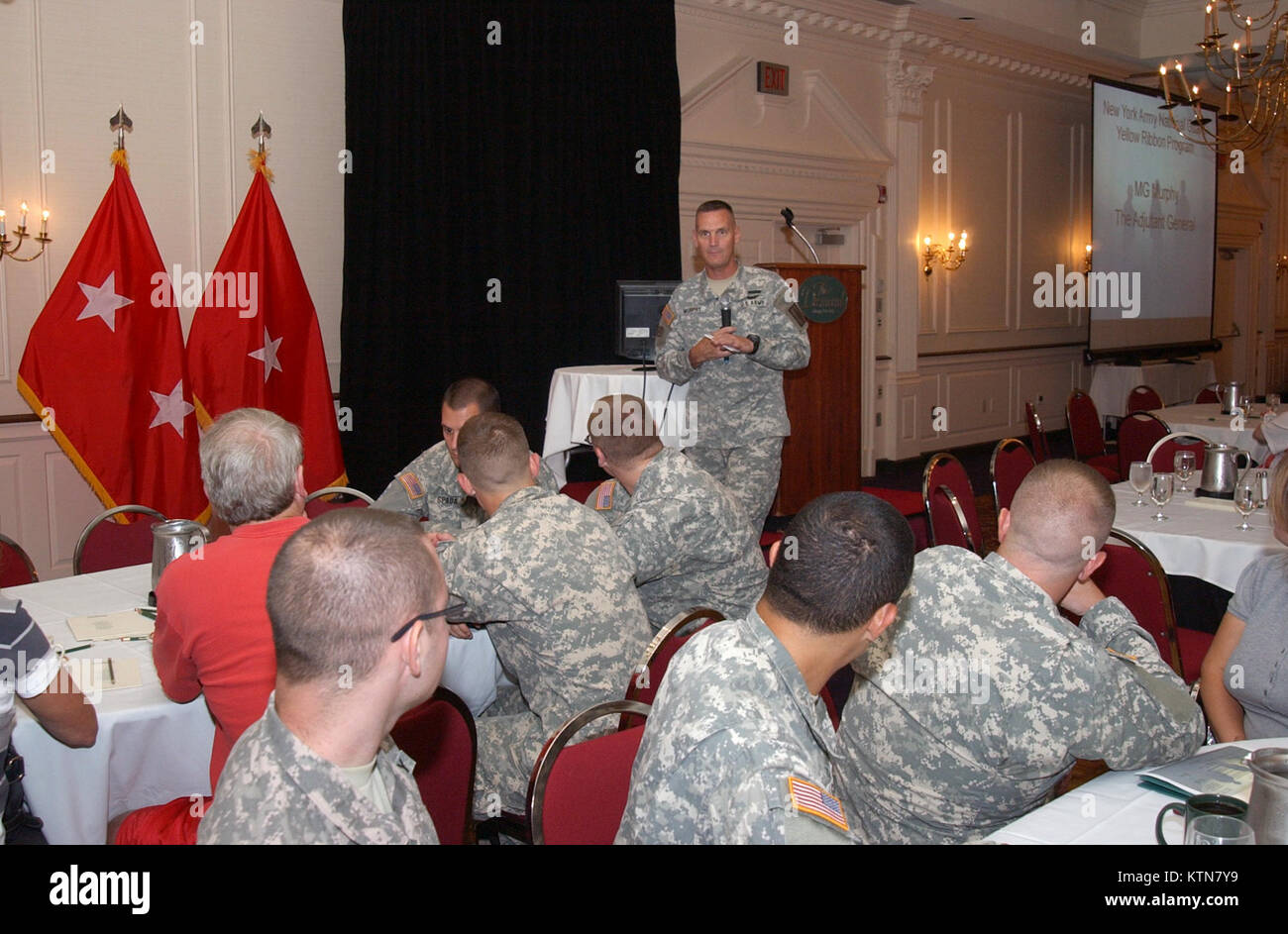 LATHAM, N.Y. -- State Adjutant General, Maj. Gen. Patrick Murphy ...
