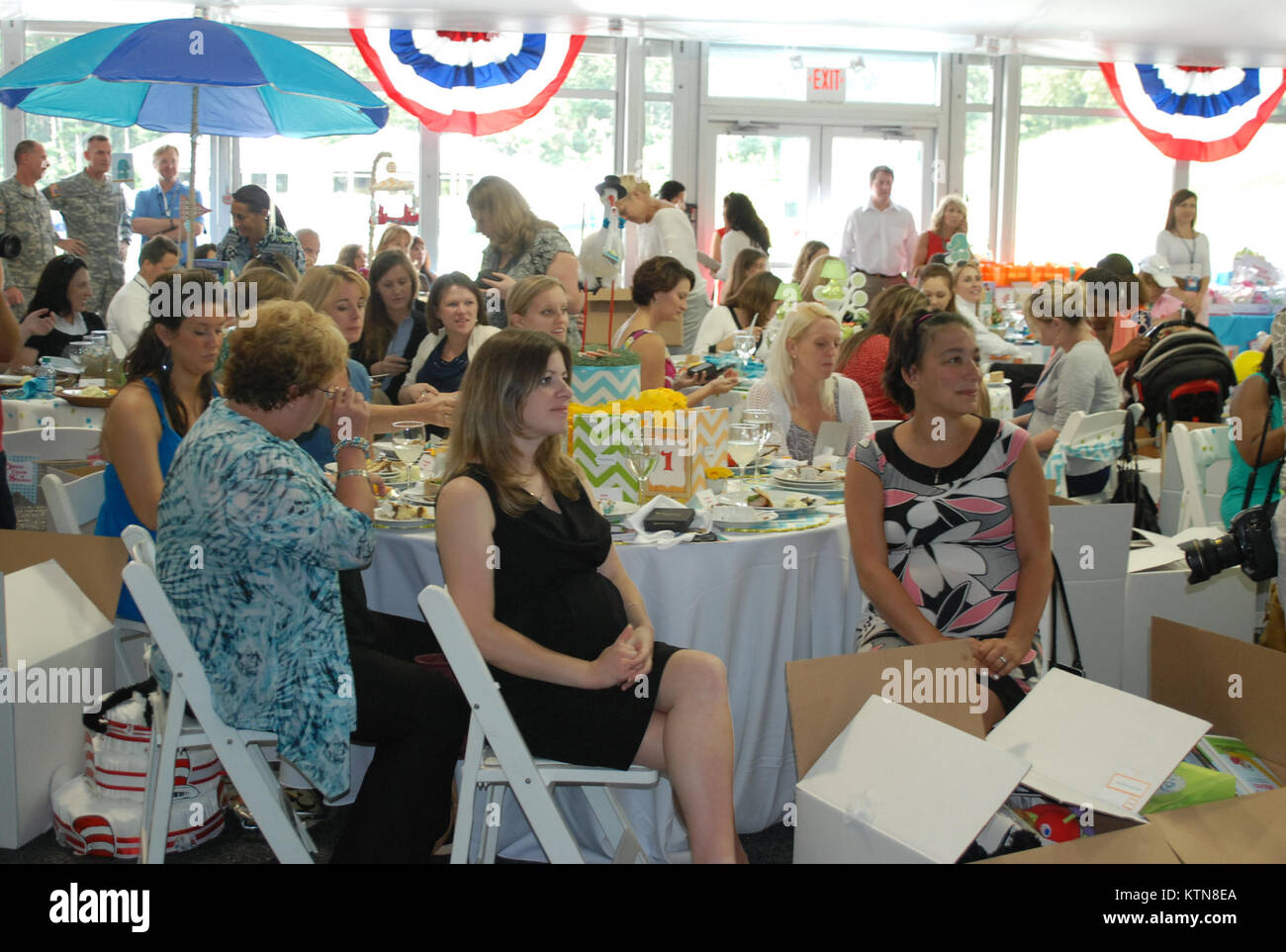 BETHPAGE,NY— Forty pregnant spouses of deployed service members were ...