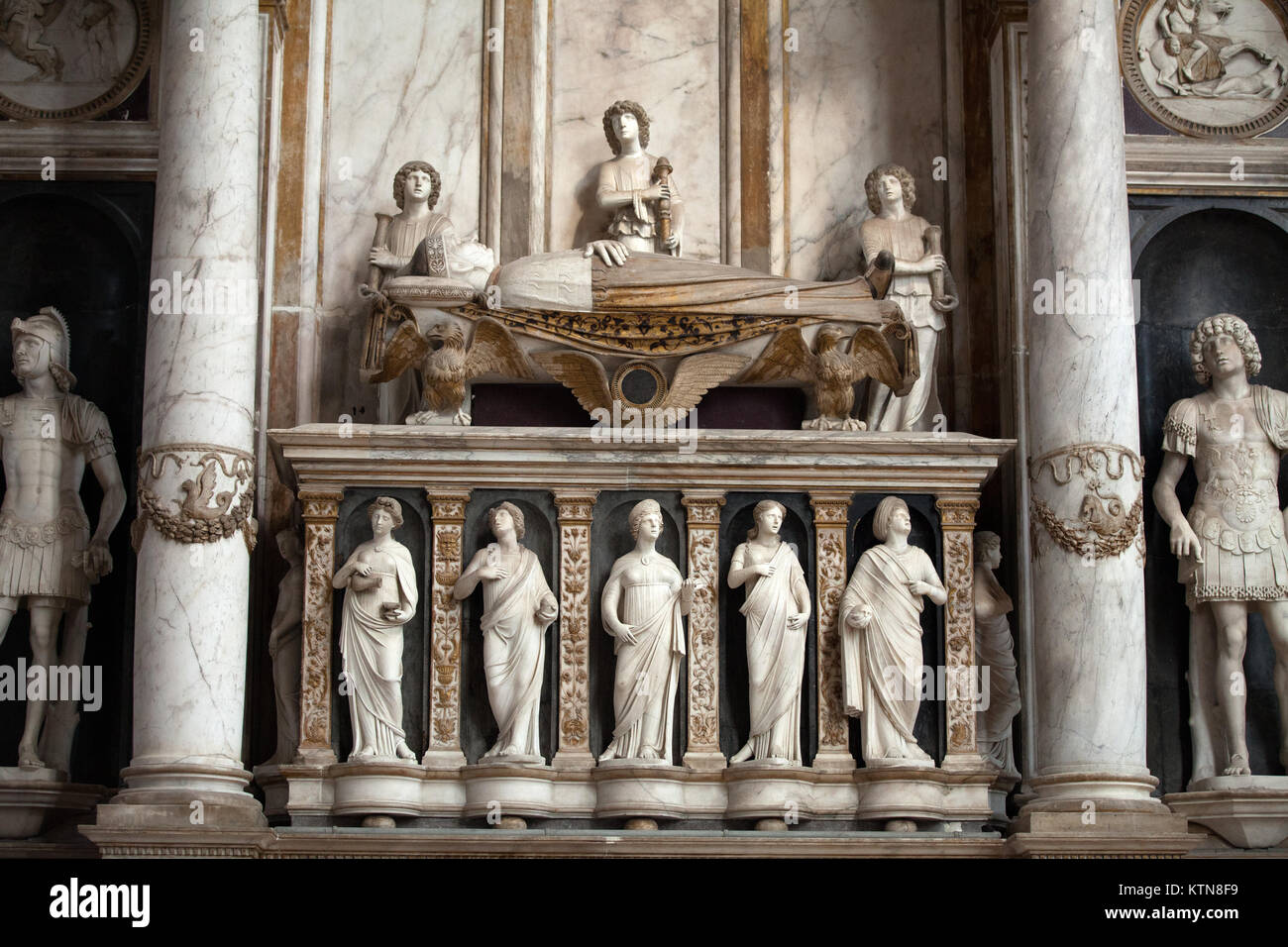 Medieval and Renaissance wall tombs in Santi Giovanni e Paolo, Venice ...