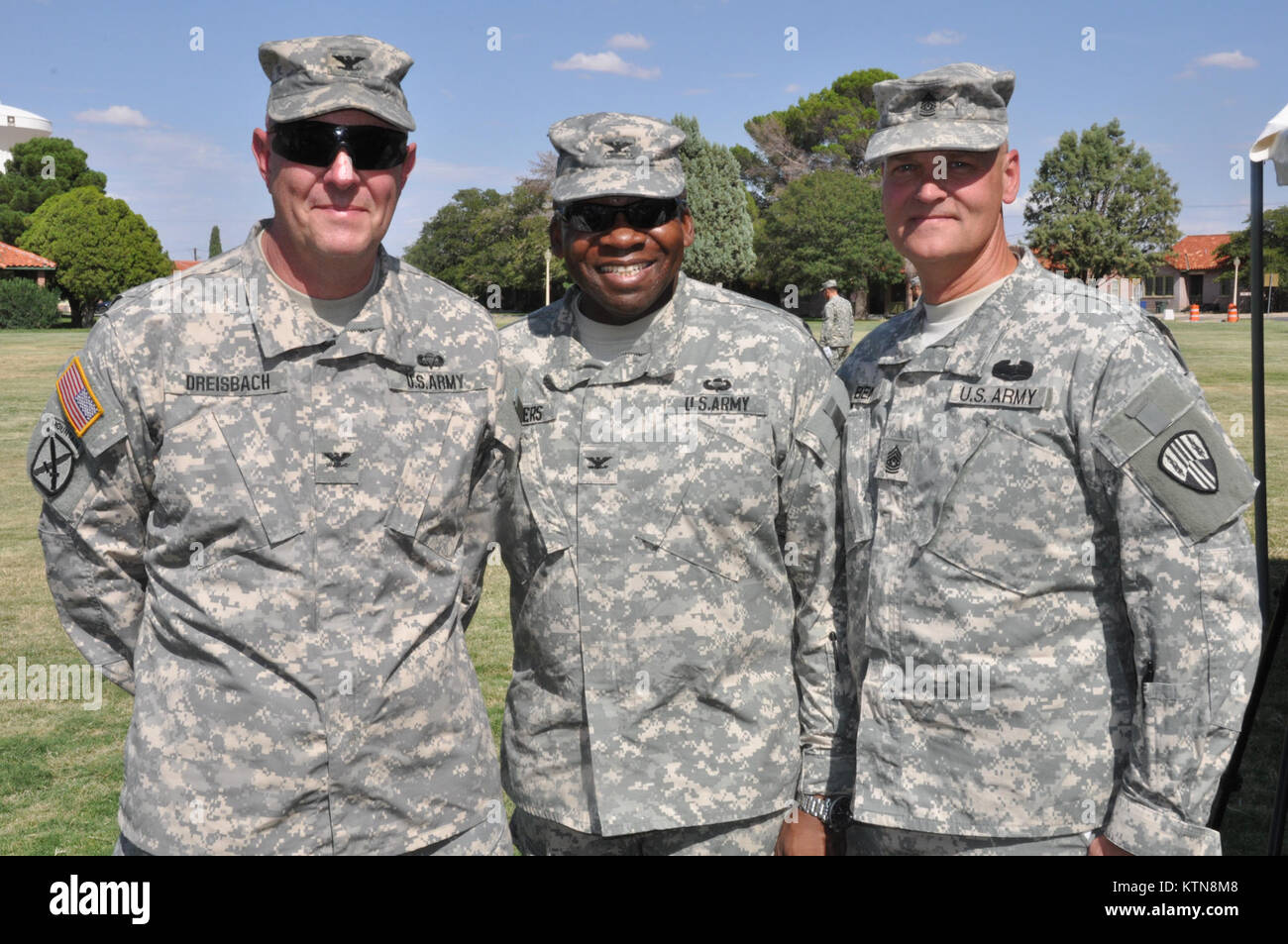 New York Army National Guard Col Greg Driesbach, commander of the 101st ...