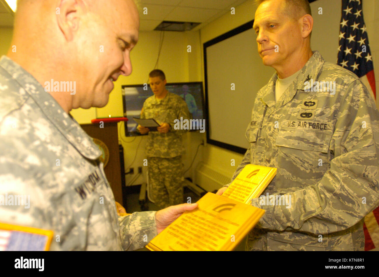 Army National Guard Maj. General Steven N. Wickstrom, Commander of the ...