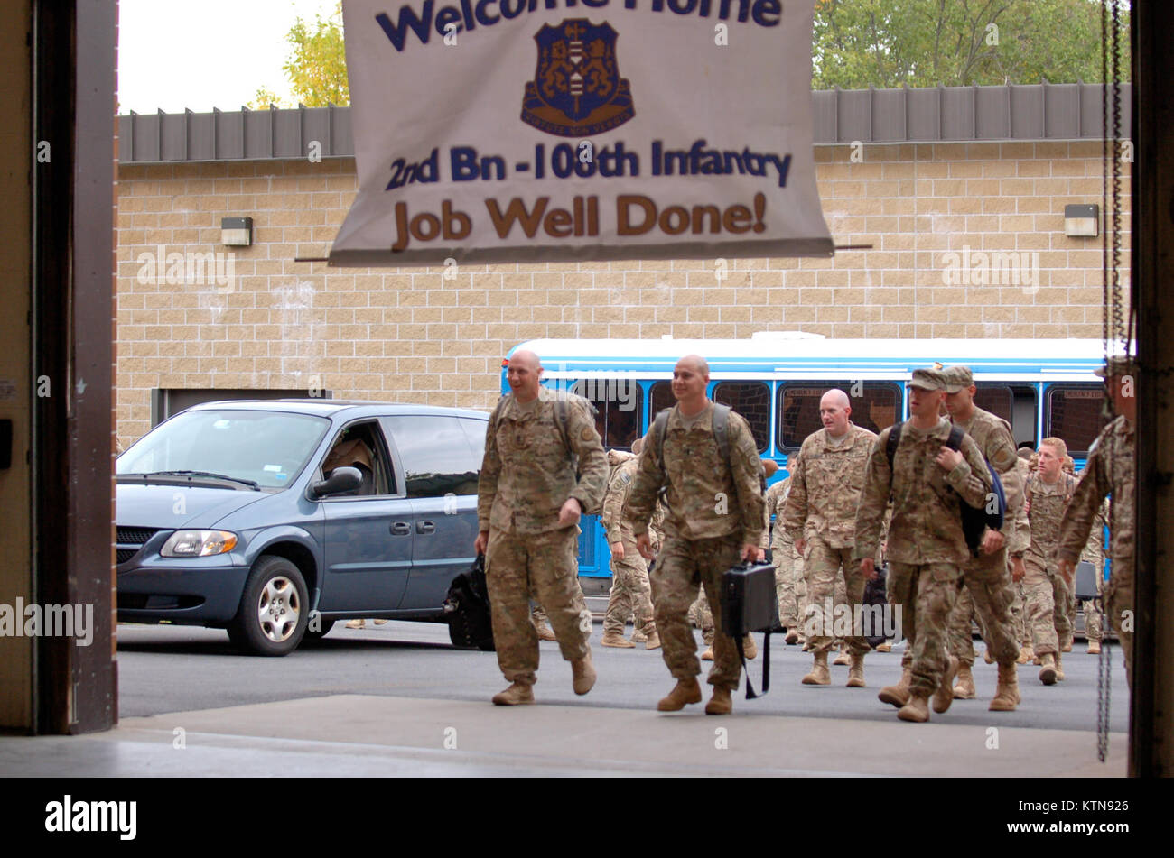SYRACUSE, N.Y -- Soldiers from the 2nd Battalion, 108th Infantry ...