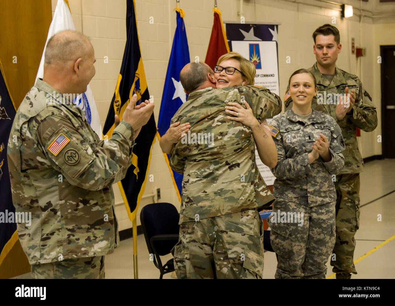 U.S. Army Brig. Gen. Michel Natali, commander of the 53rd Troop Command ...