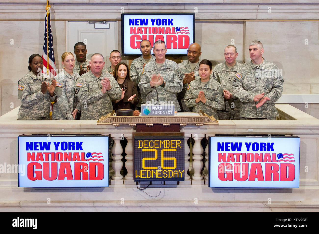NEW YORK, NY – DECEMBER 26: Adjutant General, Major General Patrick ...