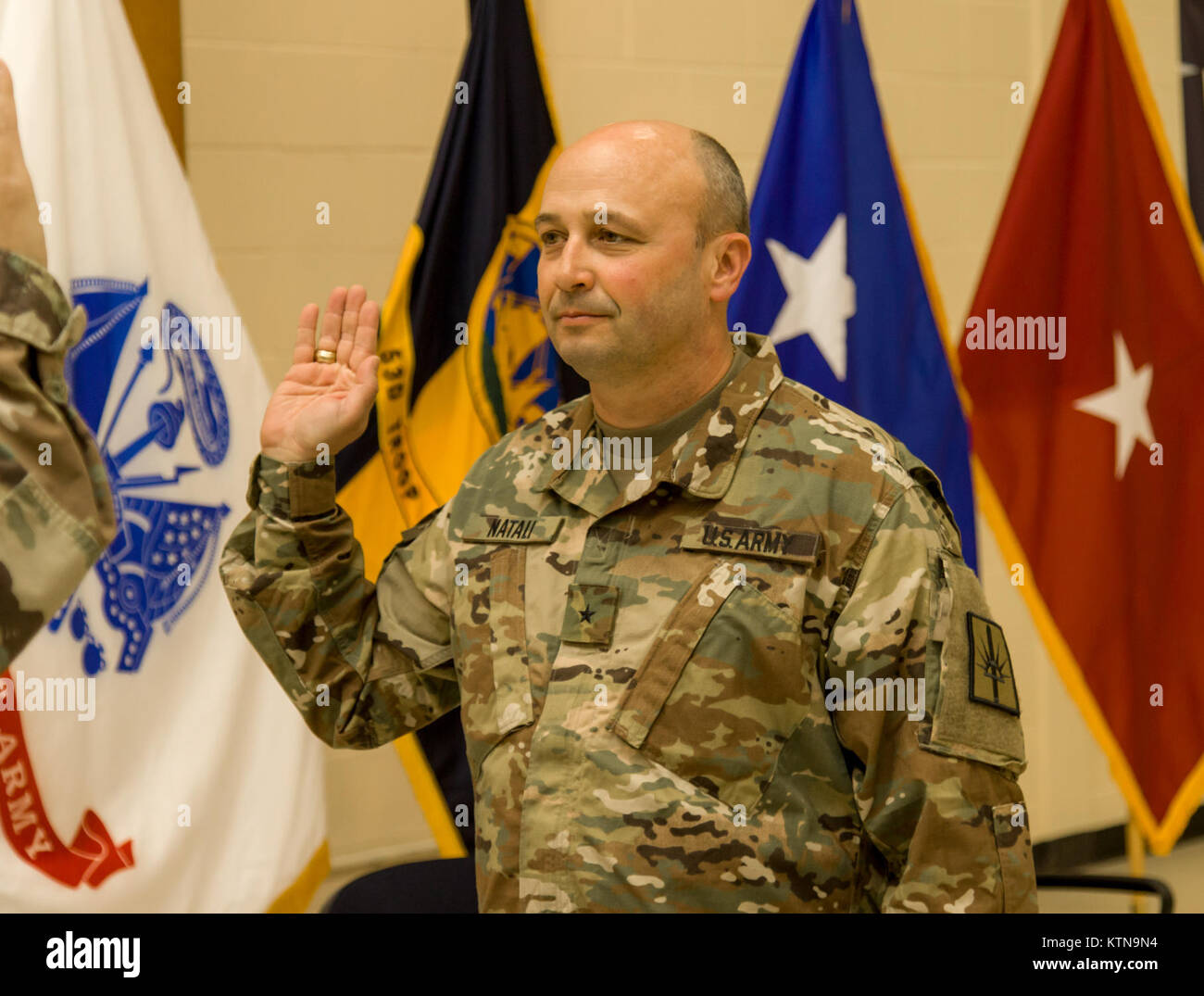 U.S. Army Brig. Gen. Michel Natali, commander of the 53rd Troop Command ...