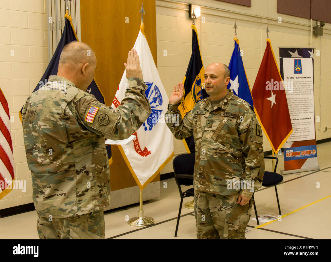 U.S. Army Brig. Gen. Michel Natali, commander of the 53rd Troop Command ...