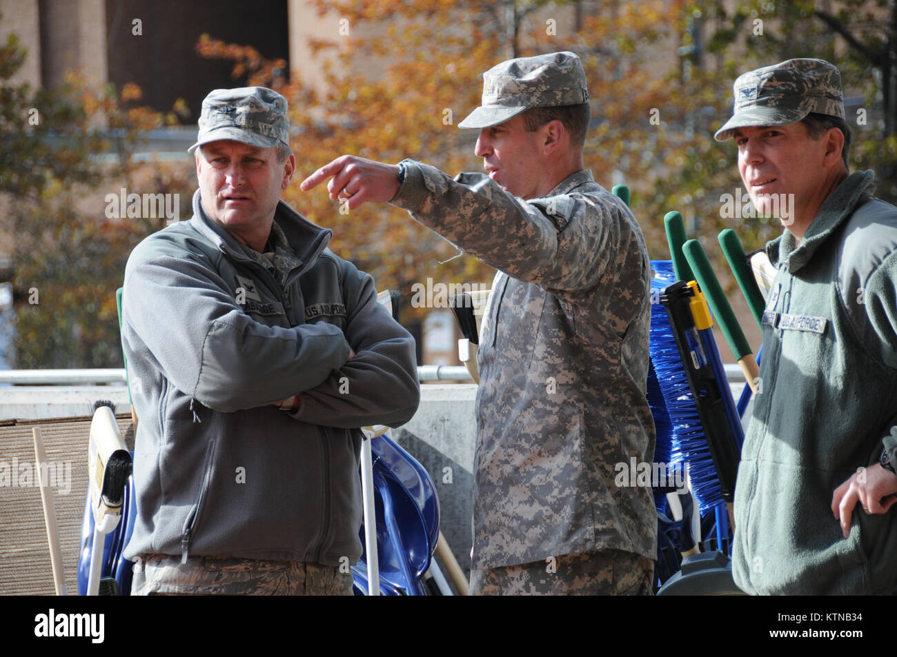 MANHATTAN, NY – Col Timothy LeBarge, & Col Matthew Godfrey with Army ...