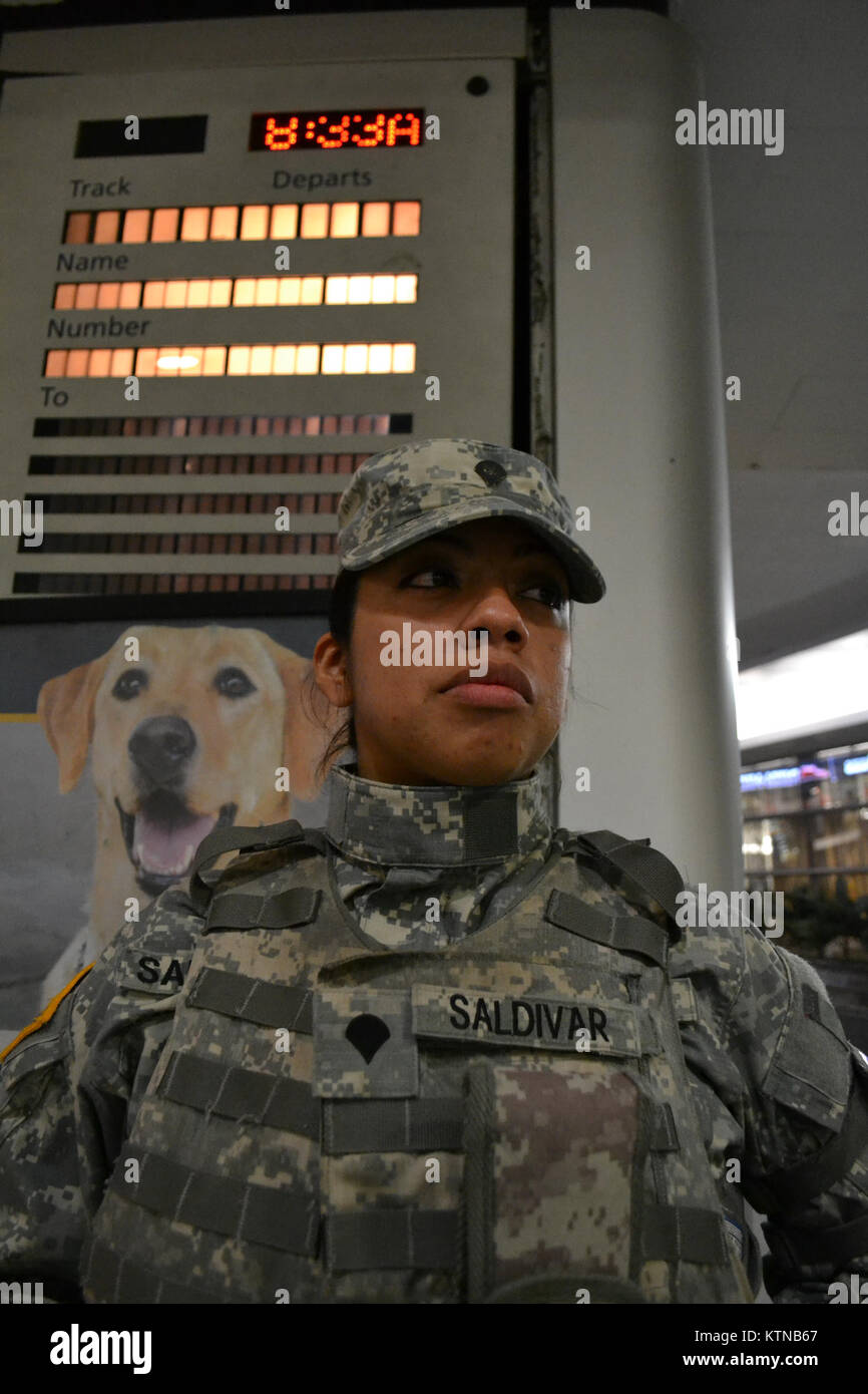 NEW YORK -- New York Army National Guard Specialist Yesenia Saldivar ...