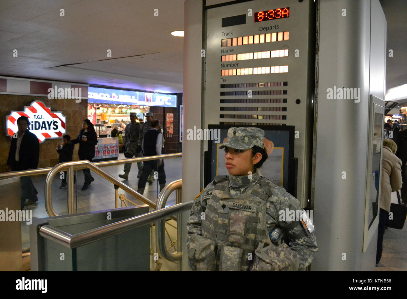 NEW YORK -- New York Army National Guard Specialist Yesenia Saldivar ...