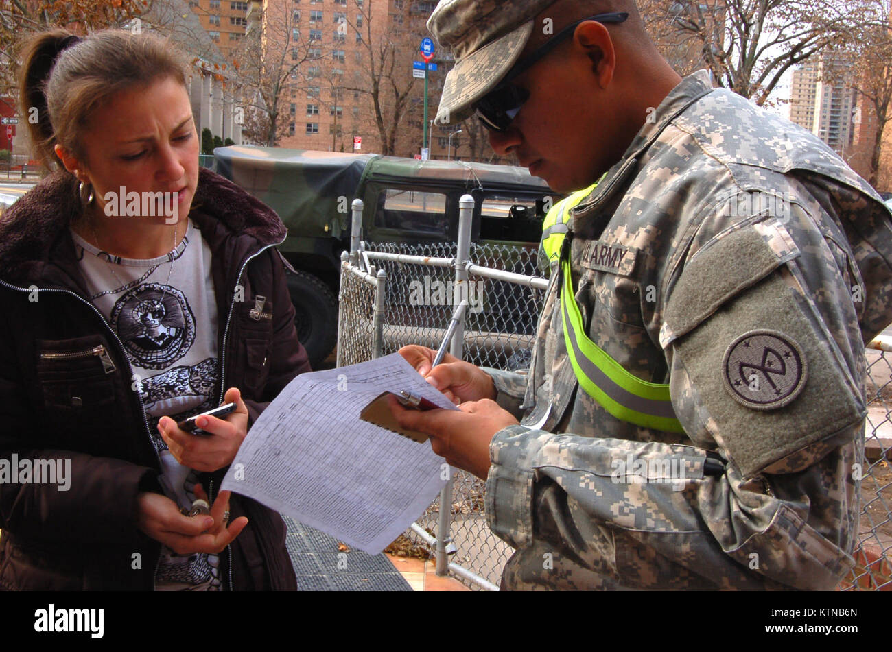 BROOKLYN, NY -- New York Army National Guard Soldier Pvt. Irving ...