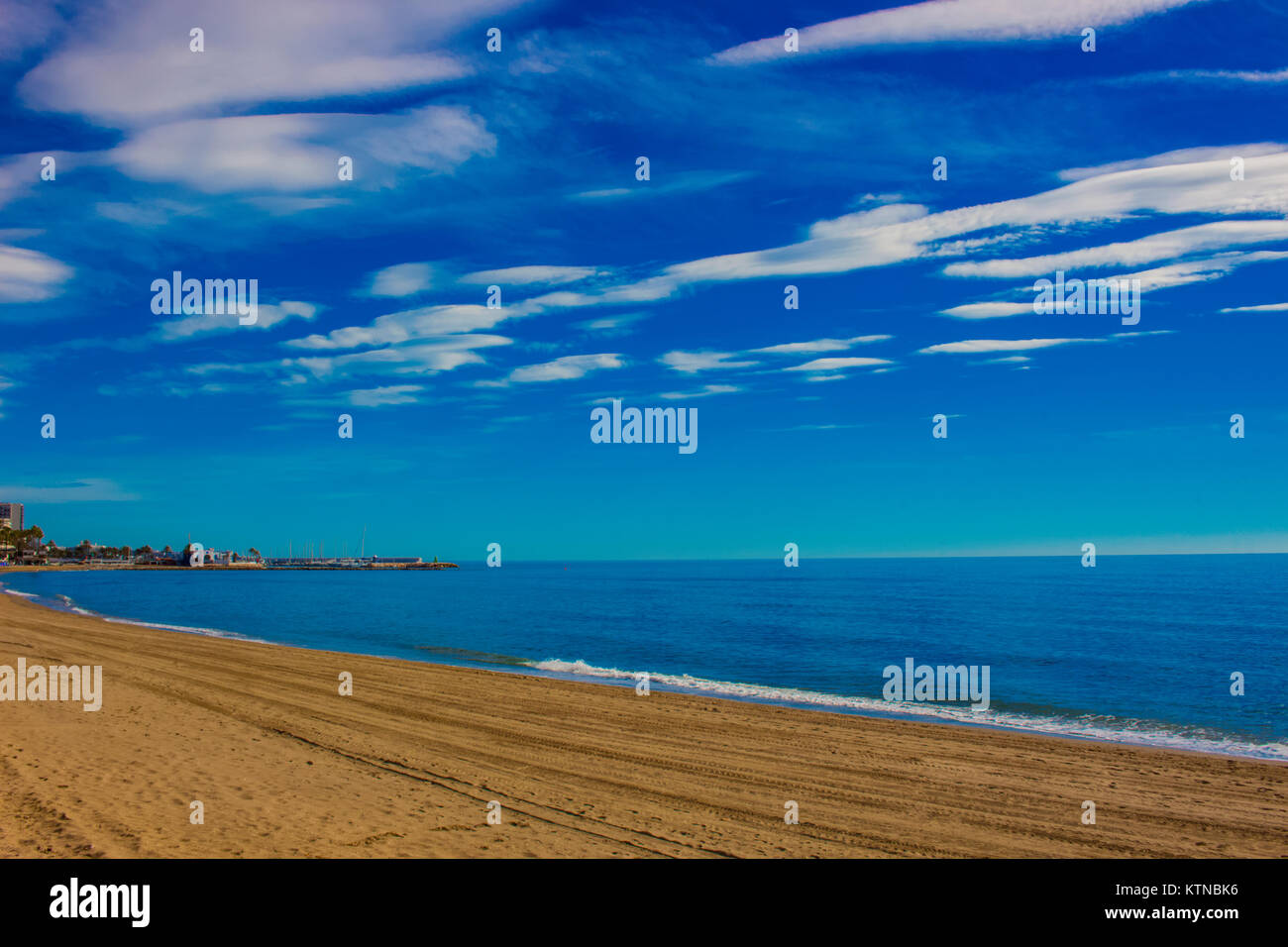 Beach. The best views of the beach in Marbella. Malaga province, Costa ...