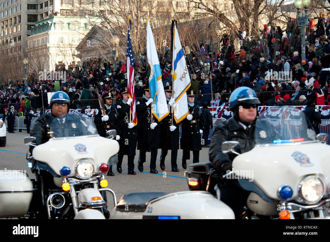 WASHINGTON, D.C. — – A team of horseback District of Columbia Police ...